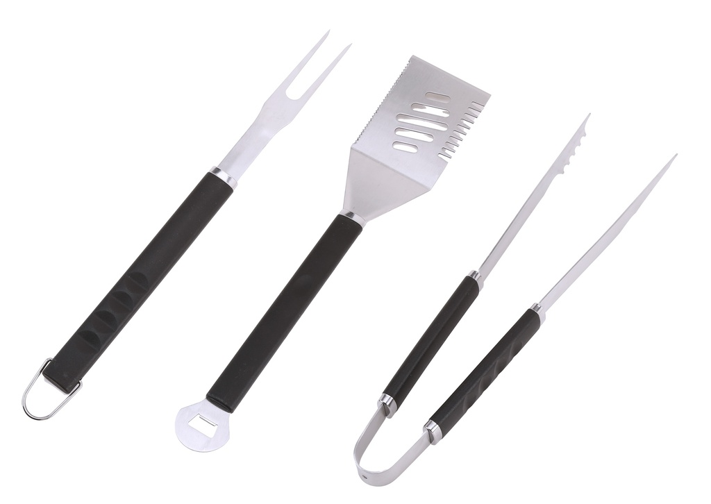 [77032] 3 pc Set BBQ Utensil (12 sets/ctn) | Uniware B2B Wholesale Site